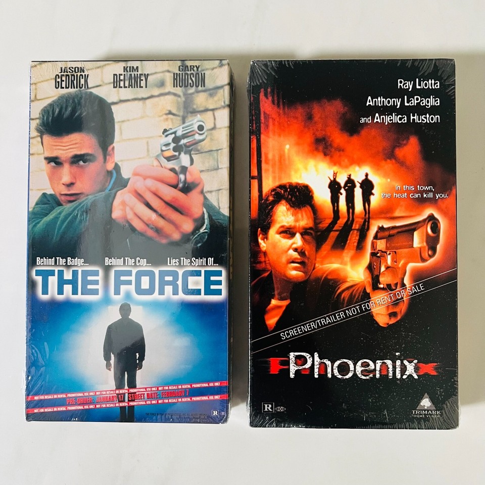 Lot of 6 VHS Action Screeners - New / Sealed - Ray Liotta - Jeff Fahey ...