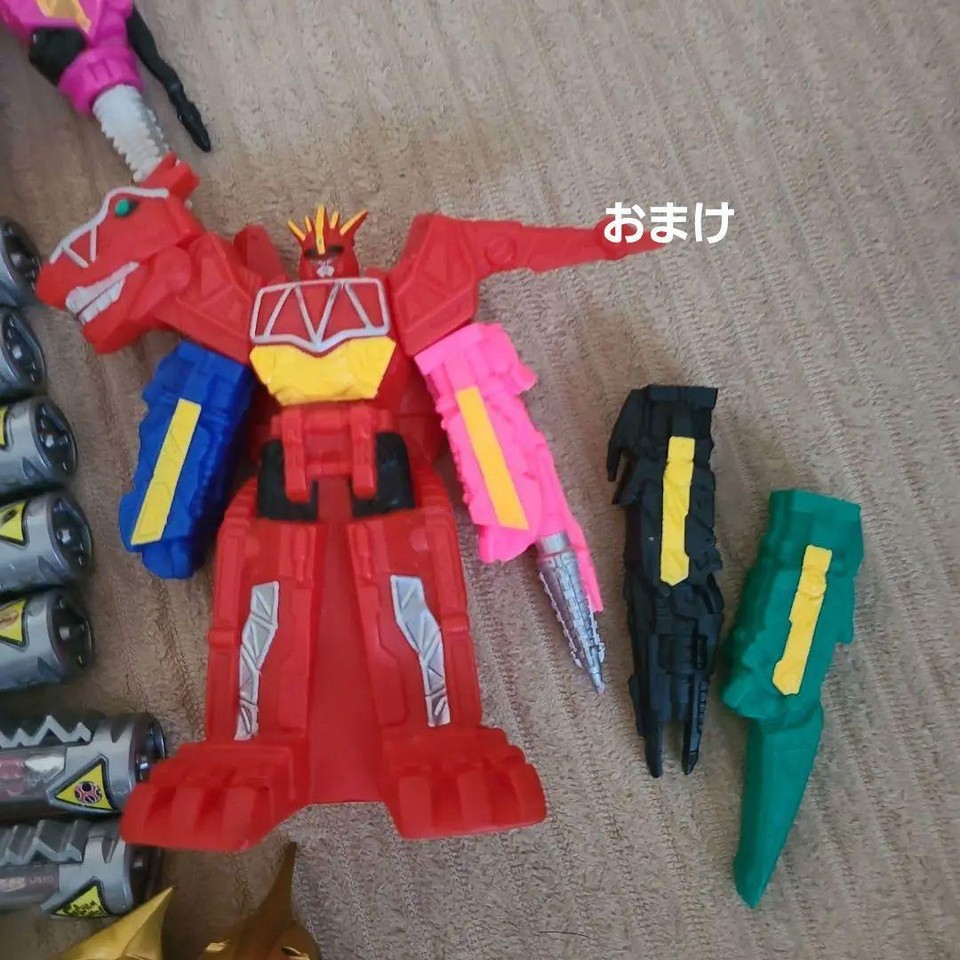 Power Rangers Dino Charge KYORYUGER Zyudenchi set of 23 w/ Figure Japan ...
