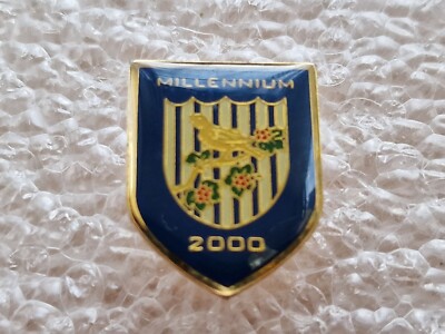 WEST BROMWICH ALBION FC MILLENNIUM 2000 pin BADGE WEST BROM WBA baggies ...