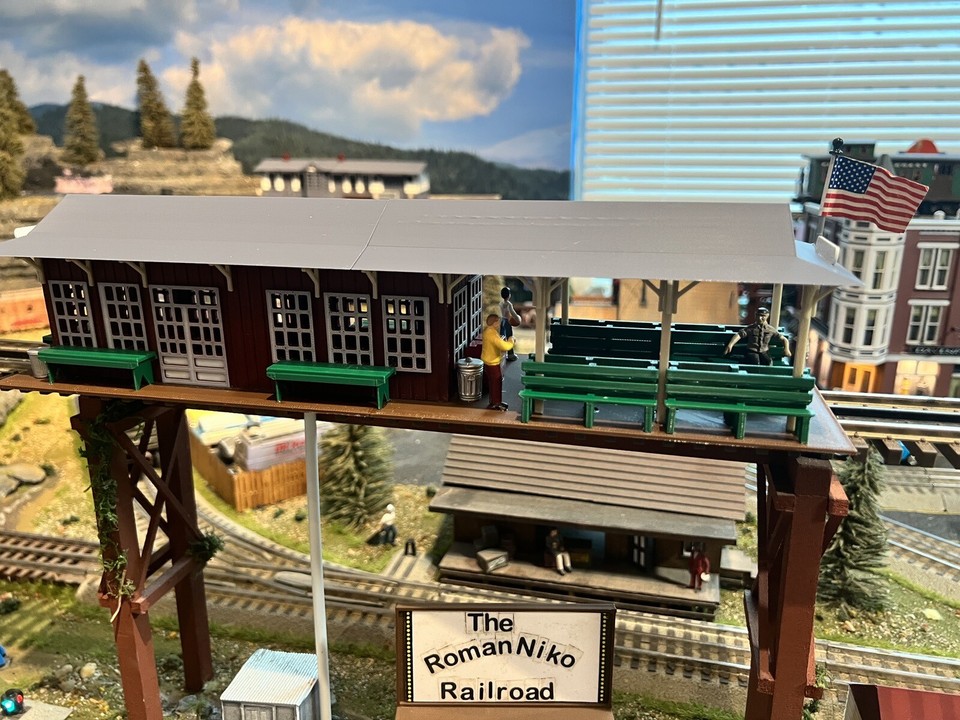 O Scale Train Station “Roaring Camp & Big Trees” 3D Printed KIT | eBay
