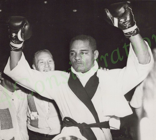 Vintage BOXING Wire Photo Fighter Zora Folley N8V | eBay Australia