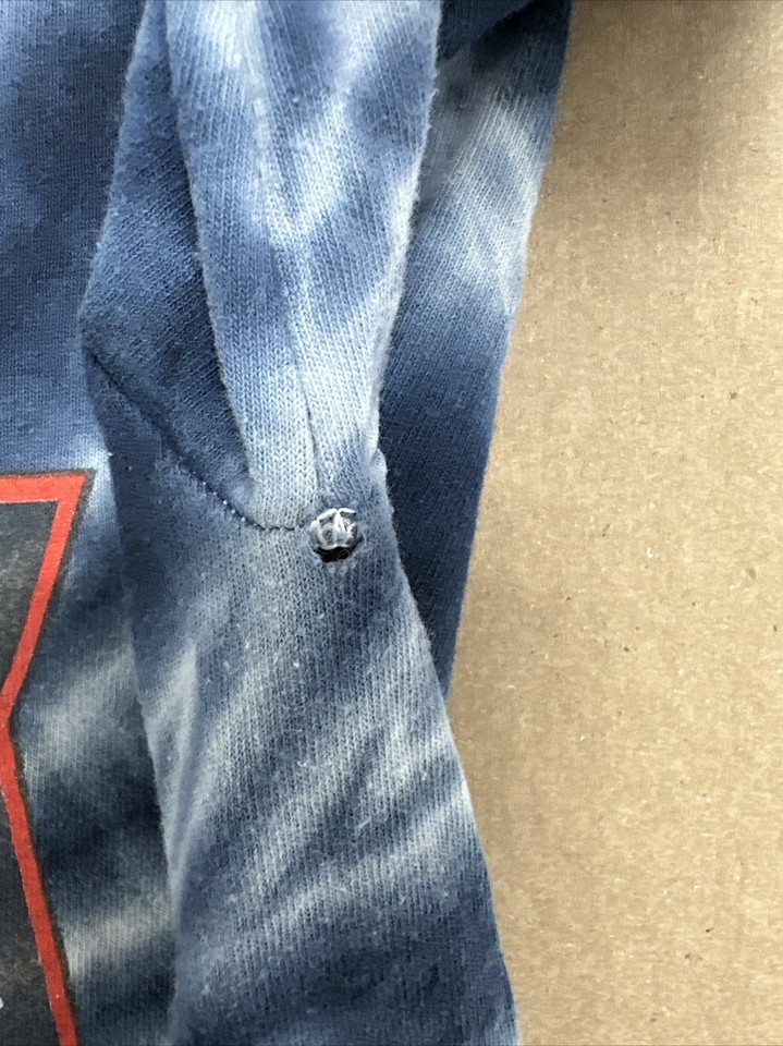 Cobra Kai T-Shirt Mens SM Blue Tie Dye Eagle Fang Karate Crew Neck ...