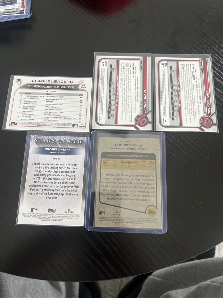 2022 Topps Heritage New Age Performers Shohei Ohtani Plus 4- Other ...