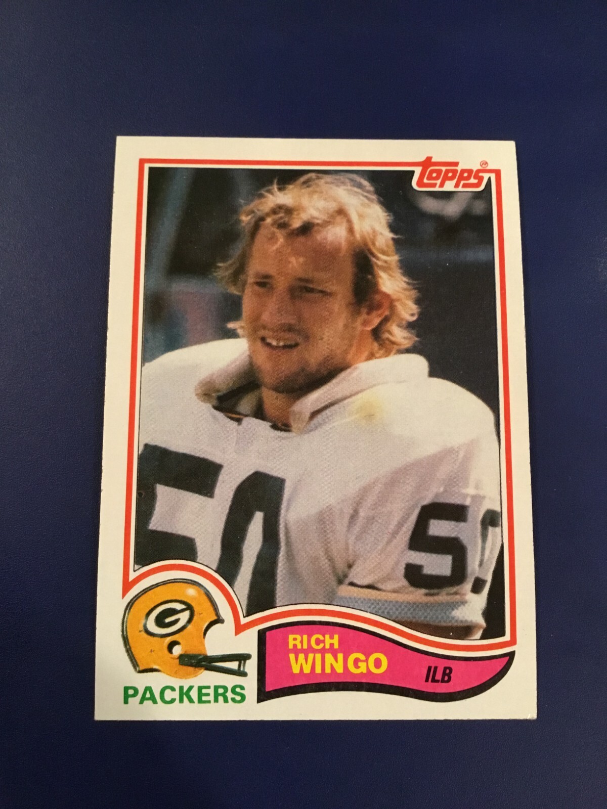 1982 Topps # 368 RICH WINGO Rookie Green Bay Packers Great Card ! | eBay