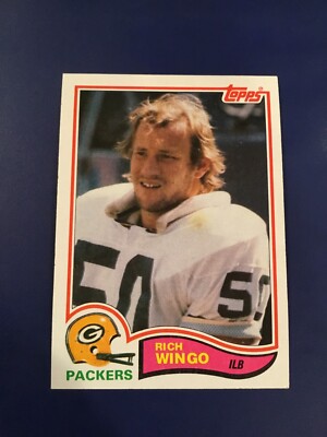 1982 Topps # 368 RICH WINGO Rookie Green Bay Packers Great Card ! | eBay