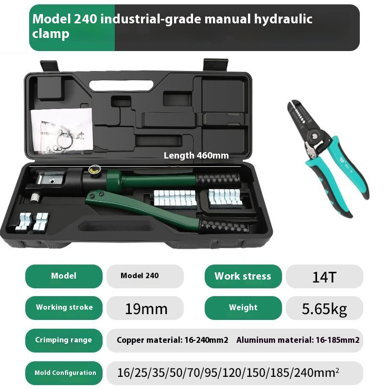 Hydraulic Pliers Terminal Pliers Manual Hydraulic Pliers Copper Nose ...