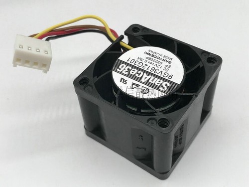 SANYO 9GV3612G301 3628 DC12V 0.75A 36*28mm 36mm equipment cooling fan ...