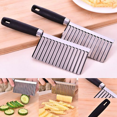 2pcs Potato Wavy Edged Tool Peeler Cooking Tools kitchen Knives Fruit ...