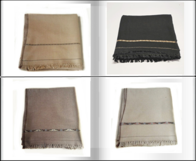 100% WOOL AFGHAN PATOO HANDMADE WARM SOLID PASHTUN SHAWL SCARF WRAP ...