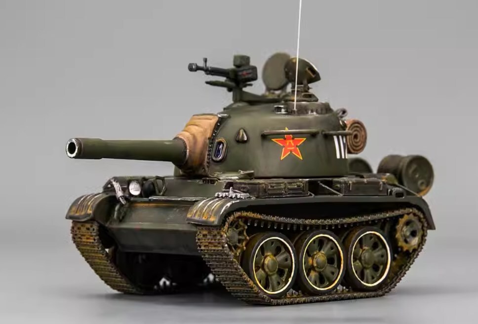 Type 59 main battle tank with 3 pairs wheels or 5 pairs wheels 3D ...