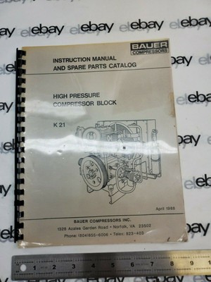 Bauer Compressor Spare Parts List | Reviewmotors.co