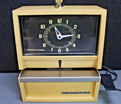 Time Clocks - Vintage Cincinnati Time Clock