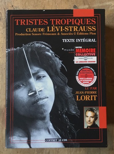 JEAN-PIERRE LORIT - CLAUDE LÉVI-STRAUSS : TRISTES TROPIQUES - COFFRET ...