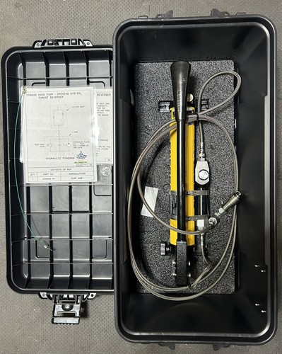 C78005-60 C78005-53 SCA-15P80 THRUST REVERSER OPEN PUMP COWLING PUMP ...