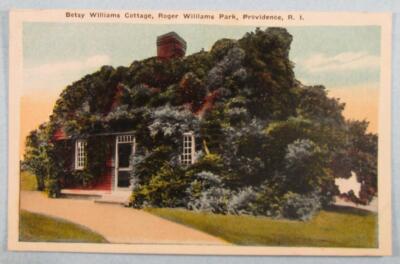 Betsy Williams Cottage, Roger Williams Park, Providence, RI Postcard ...