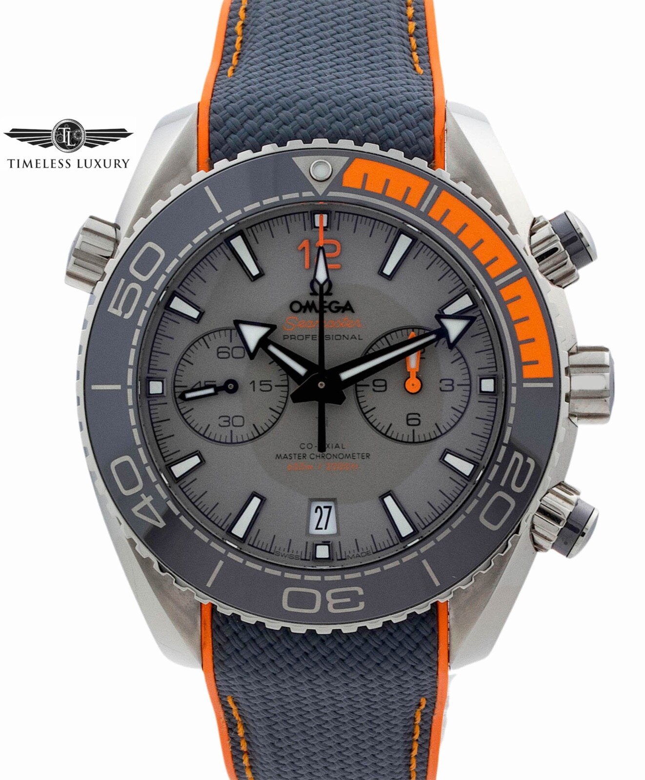OMEGA Planet Ocean Chronograph 600m 215.92.46.51.99.001 Titanium 46mm ...