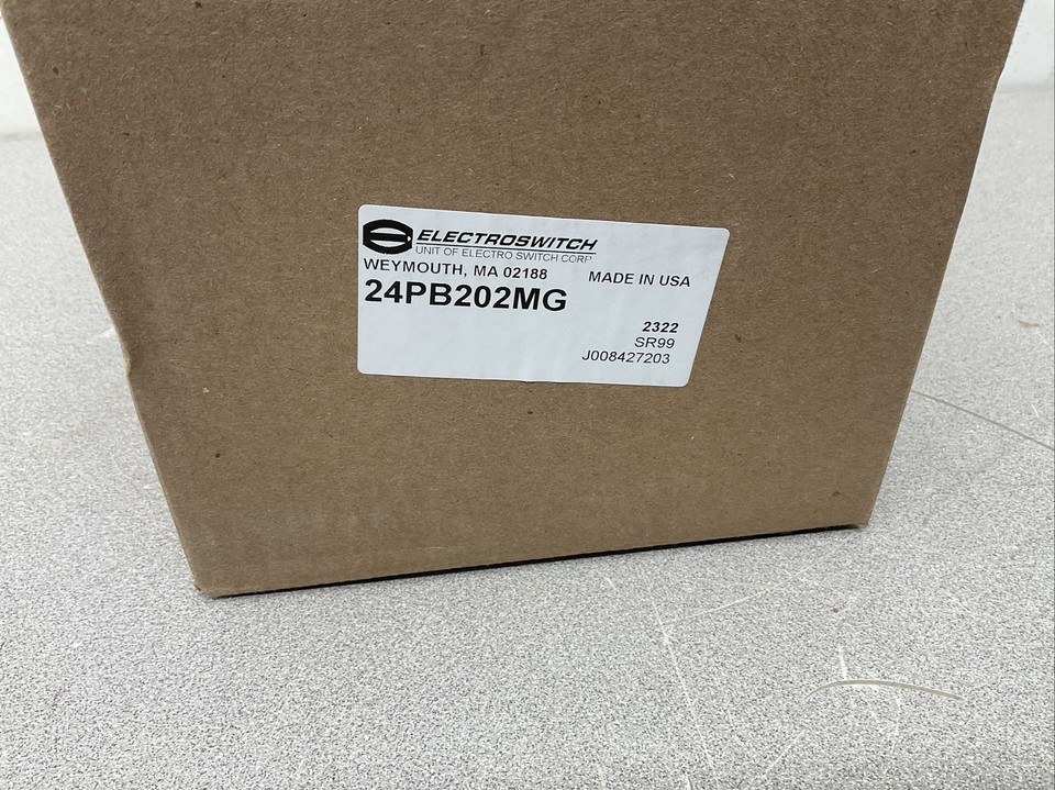 NEW Electroswitch 24PB202MG Series 24, Lockout Relay (LOR) | eBay