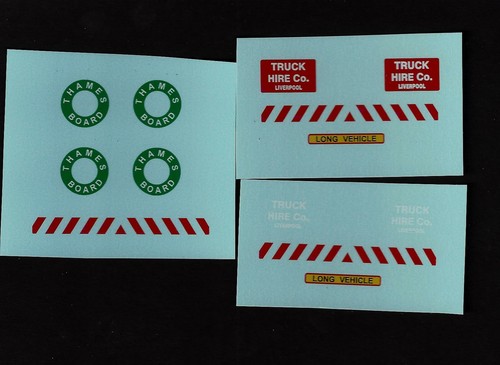 DINKY 915 AEC FLAT BED TRAILER TRANSFERS/DECALS | eBay