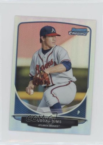 2013 Bowman Cream of the Crop Chrome Mini Refractor Lucas Sims #CC-AB3 ...