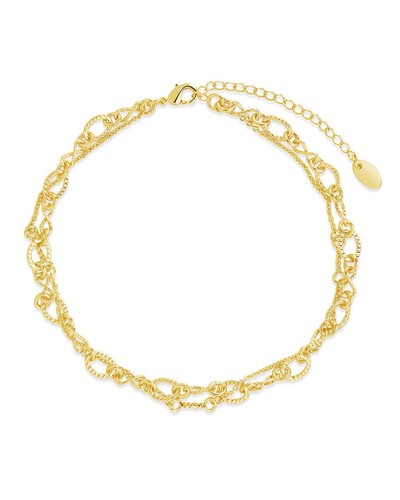 Radella Layered Chain Anklet | eBay