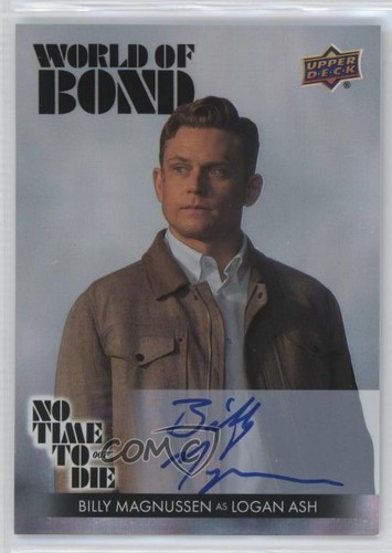 2025 James Bond No Time To Die World of White Billy Magnussen Logan Ash ...