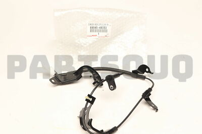 8954548050 Genuine Toyota SENSOR, SPEED, REAR RH 89545-48050 | eBay