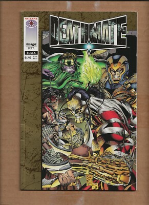 DEATHMATE BLACK GOLD VARIANT 1ST APPEARANCE GEN13 IMAGE VALIANT ...