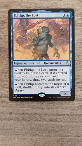 Magic the Gathering - Fblthp, the Lost #44 Rare Ravnica Remastered ...