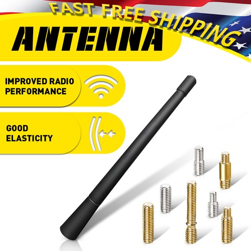 for FORD F-250-F750 1997-2016 Brand New 7" Short Antenna Black Mast ...