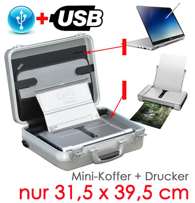 Very Compact Small Suitcase + Mobile Printer Canon IP100 USB ...
