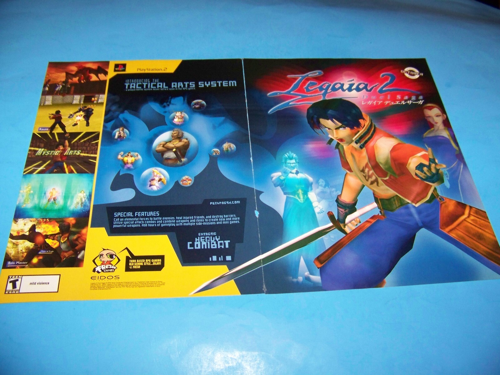Legaia 2 Video Game Ad From Magazine Vintage 2002 | eBay