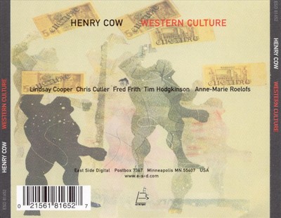 HENRY COW WESTERN CULTURE [DELUXE EDITION] NEW CD 21561816527| eBay