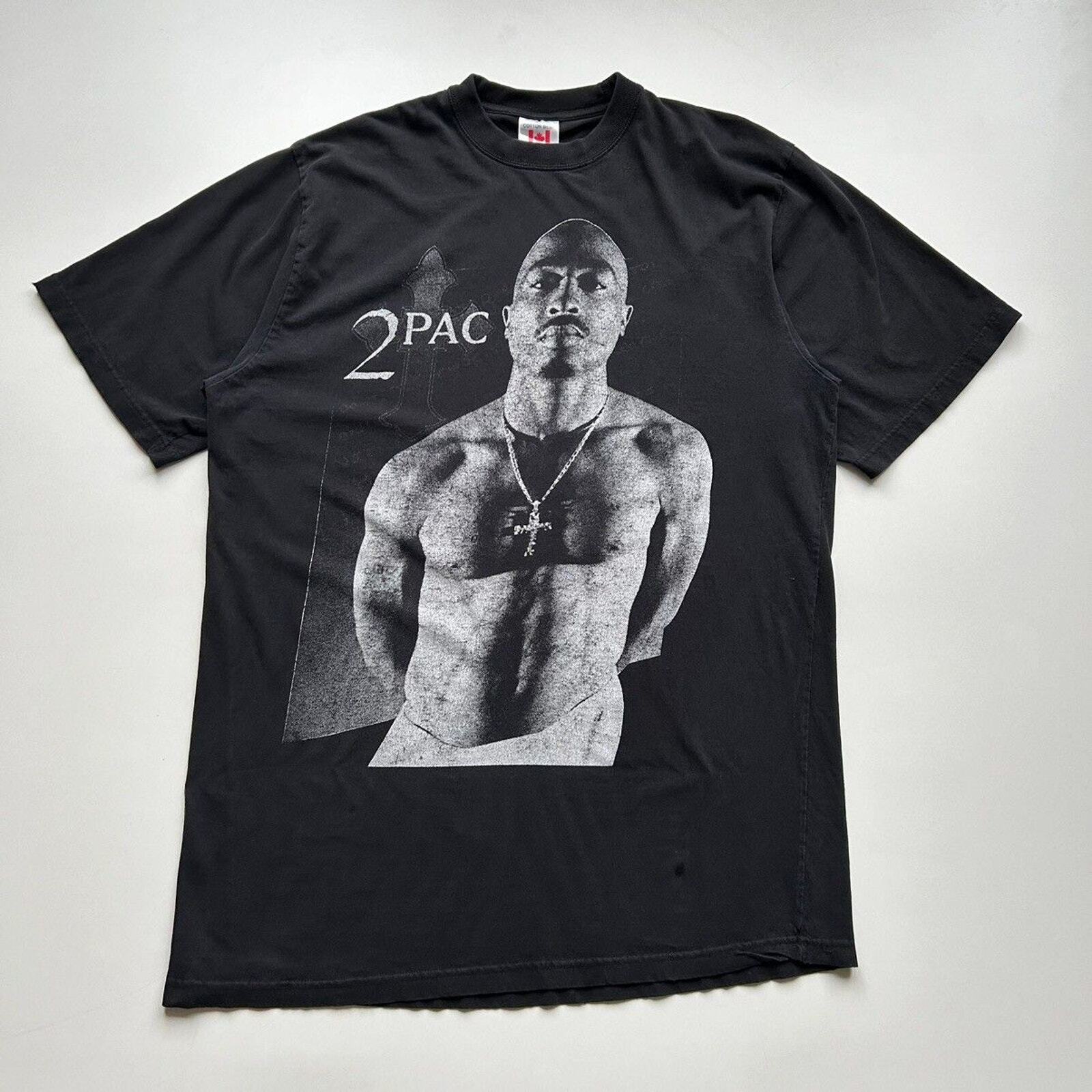 Vintage 2000s Tupac Shakur 2 PAC Bootleg Graphic Rap … - Gem