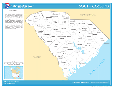Counties Of Columbia South America
