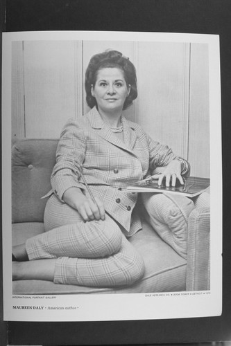 Maureen Daly - Print by International Portrait Gallery - Vintage L1108A ...
