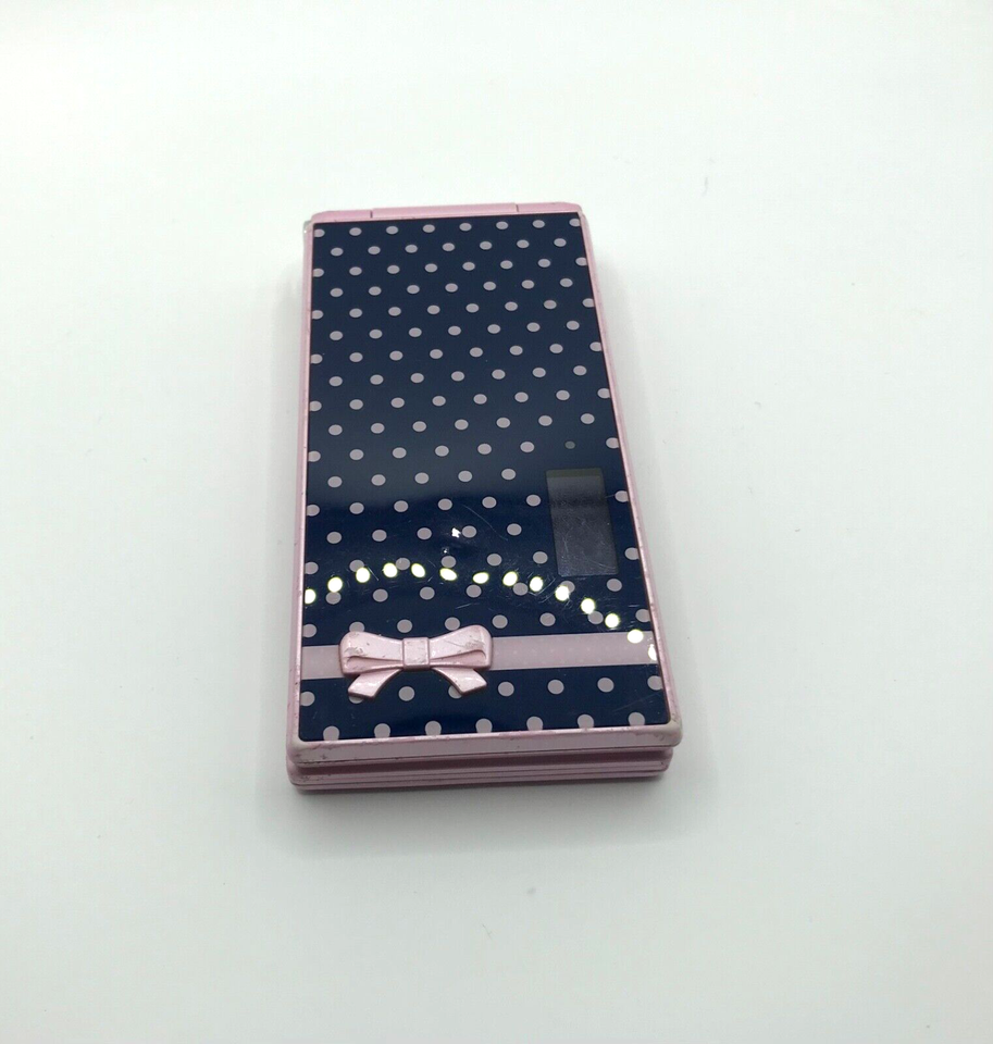 Docomo Fujitsu F-06D Style Series Pink Flip Phone keitai nicola model ...