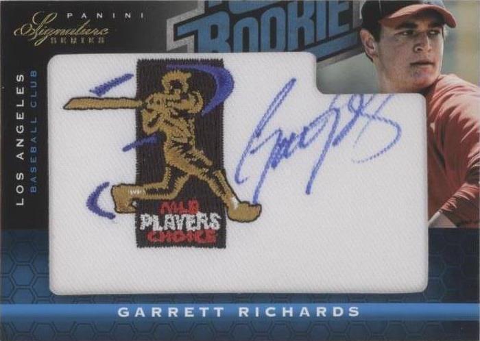 2012 Panini Signature Series - Rated Rookie Autograph Garrett Richards ...