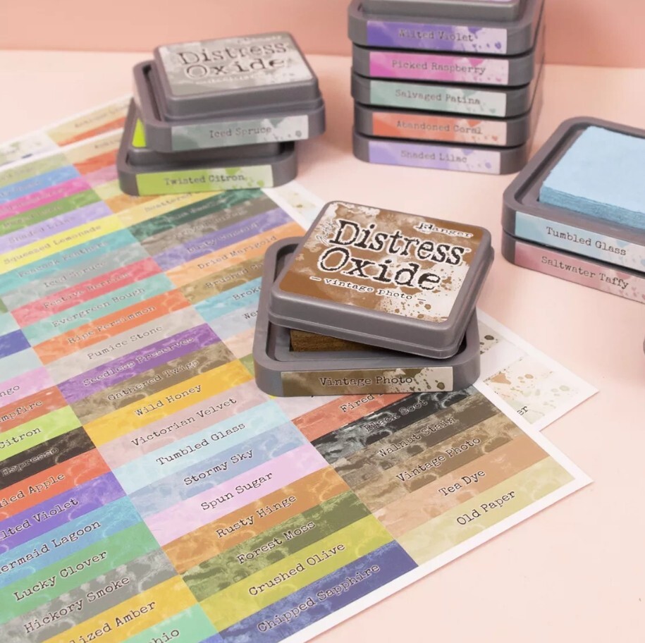 Distress Inks Labels & Distress Oxides Labels Ranger/Tim Holtz (68 ...