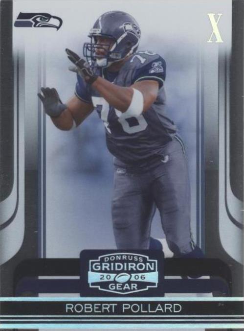 2006 Donruss Gridiron Gear - Robert Pollard #58 Silver Xs /250 (RC) for ...