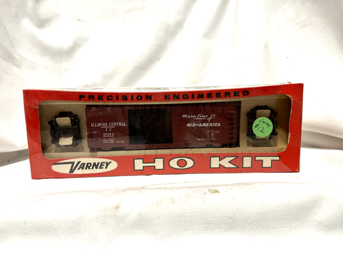 Varney HO Train Kit Double Door Box Car IC 2668K Mid-America 37253 New ...