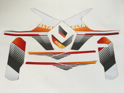 Complete Genuine OEM Graphics Kit ALTA Redshift MXR 2018 Decals ...