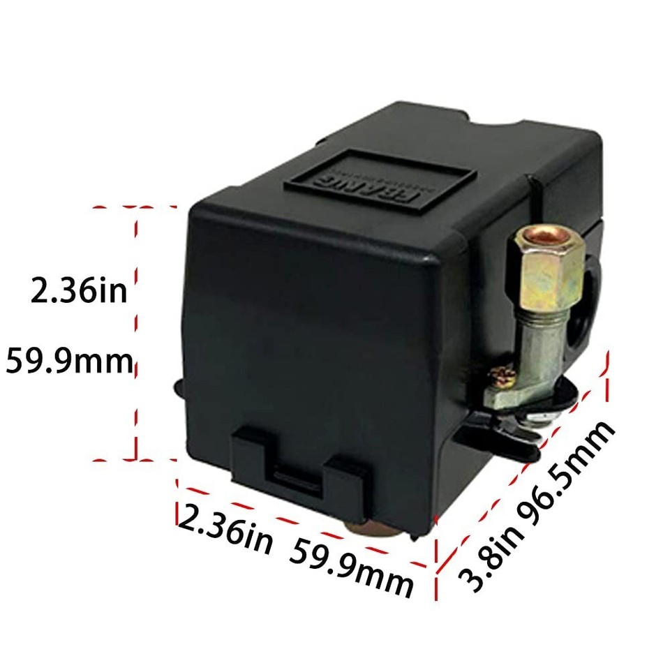 Craftsman Sears Air Compressor Pressure Switch W/ Unloader Replacement ...