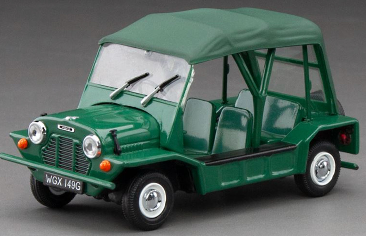 Mini Moke Military Green (with 2 Figures), 1:43 Scale, NEW Release | eBay