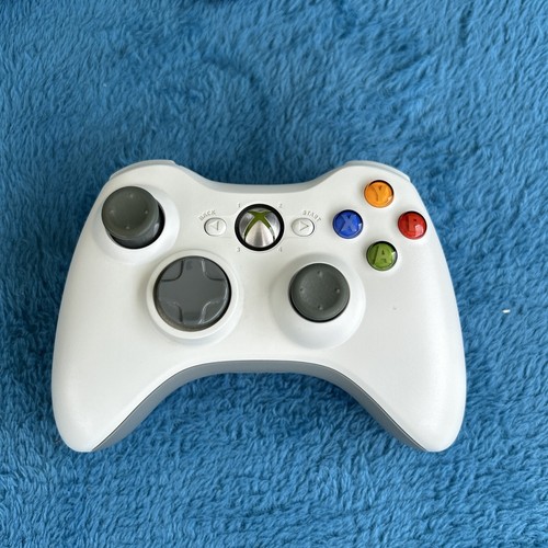 Official Microsoft Xbox 360 White Controller Authentic OEM Tested | eBay