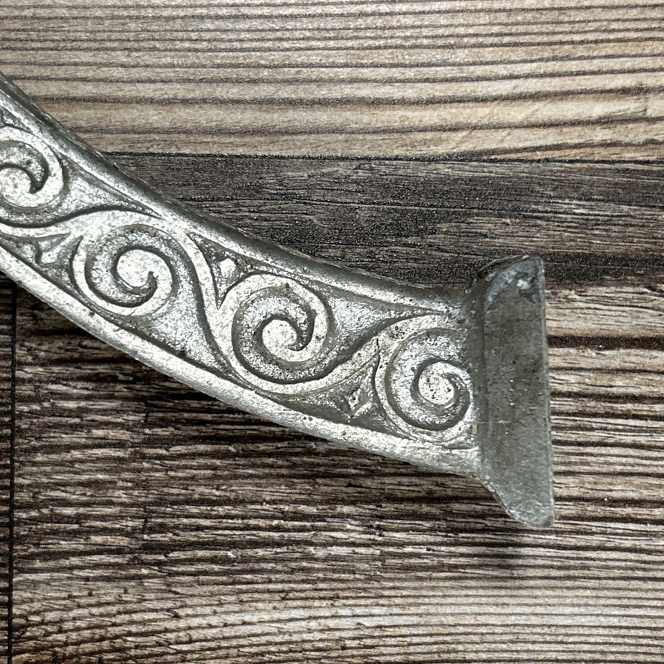 Antique Columbia Phonograph Support Arm Ornate Cast Metal Graphophone ...