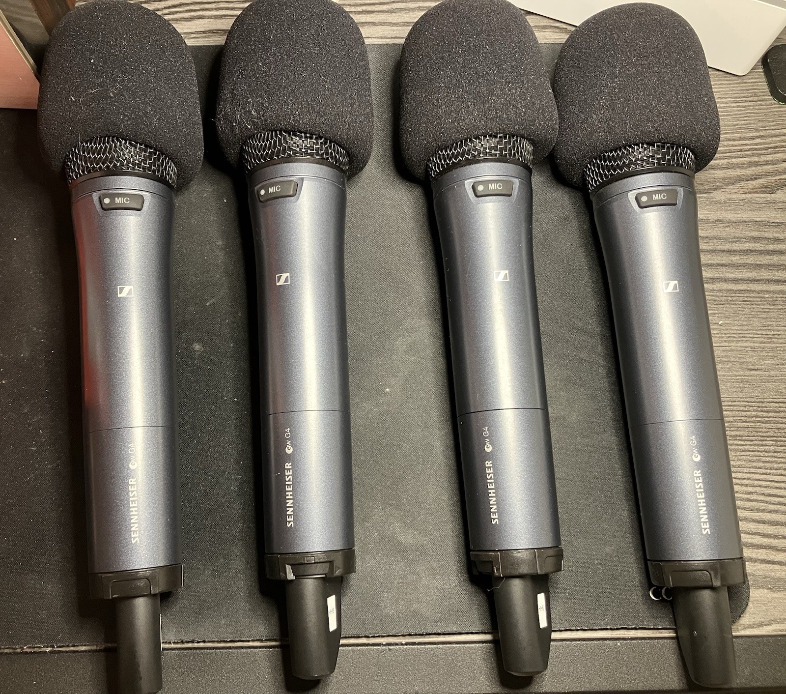 Lot of 4 Sennheiser SKM 100 G4 Wireless Microphones A1 470-516 MHz | eBay