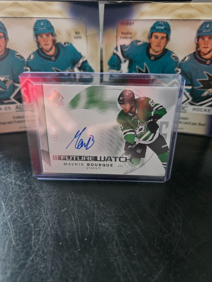 SP AUTHENTIC 2024 2025 FUTUR WATCH AUTO LANE HUTSON MICHKOV REMPE ...