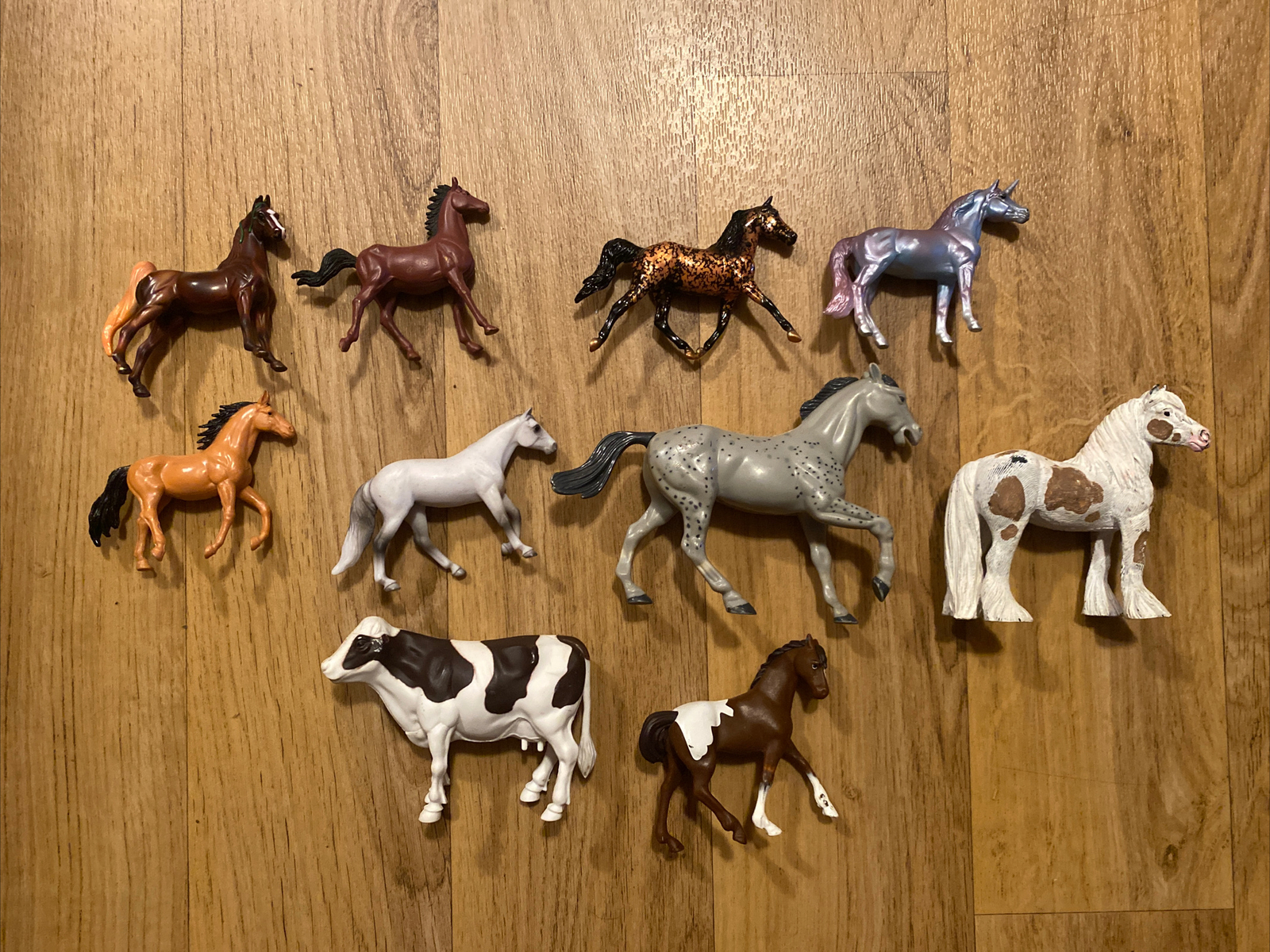 Lot of 10 Vintage Popak New Ray Horses Figures Mixed Breyer Unbranded ...