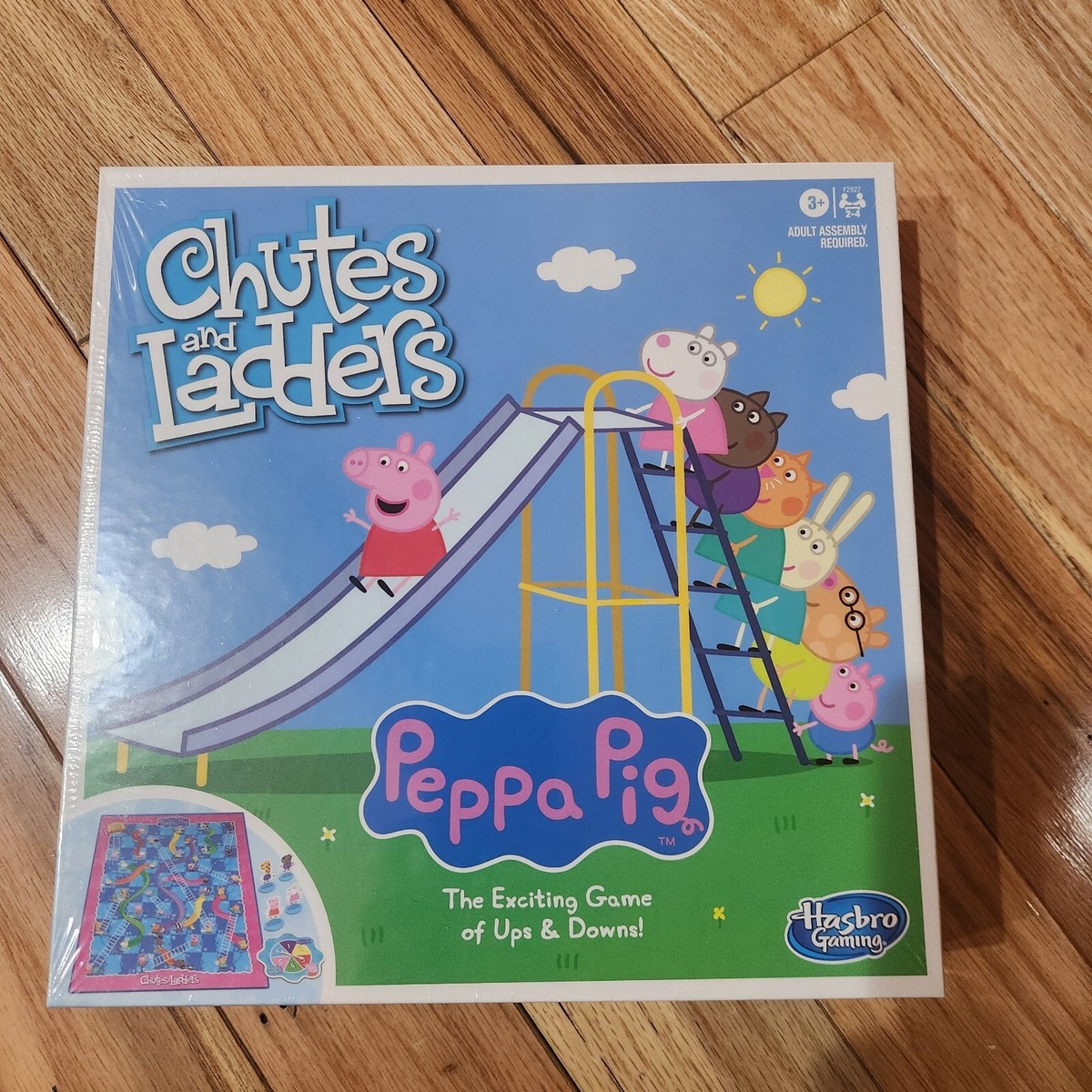 Pig Chutes Ladders Slide Into The Fun With Chutes And Ladders: Peppa