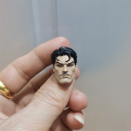 Painted 1/12 Scale Handsome Batman Bruce Wayne Head Sculpt Fit 6" Mezco ...